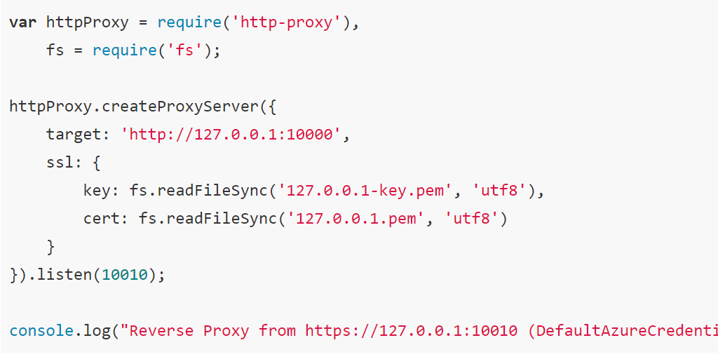 Use HTTPS and DefaultAzureCredential with Azurite for Local Azure Storage Emulation | Jon Gallant